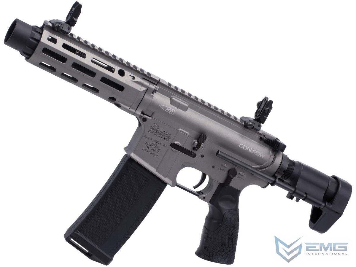 EMG Helios Daniel Defense Licensed DDM4 PDW Airsoft AEG Rifle w/ CYMA ...