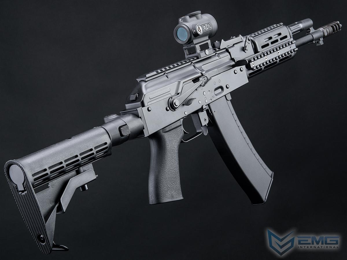 EMG Strike Industries TRAX AK74 Stamped Steel Airsoft AEG Rifle w ...