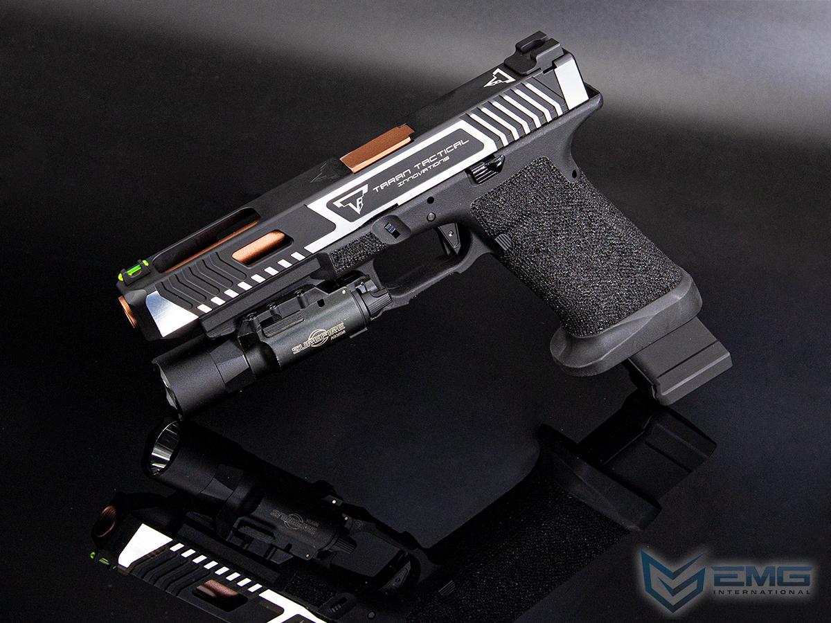 EMG Custom TTI JW2 Combat Master Slide + Ultimate GBB Frame Custom ...