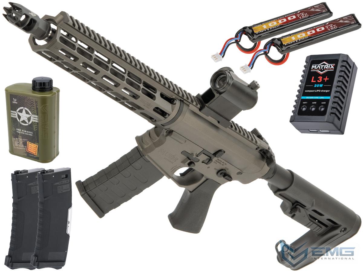 EMG Falkor Blitz Compact M4 w/ eSilverEdge Gearbox Airsoft AEG Training ...