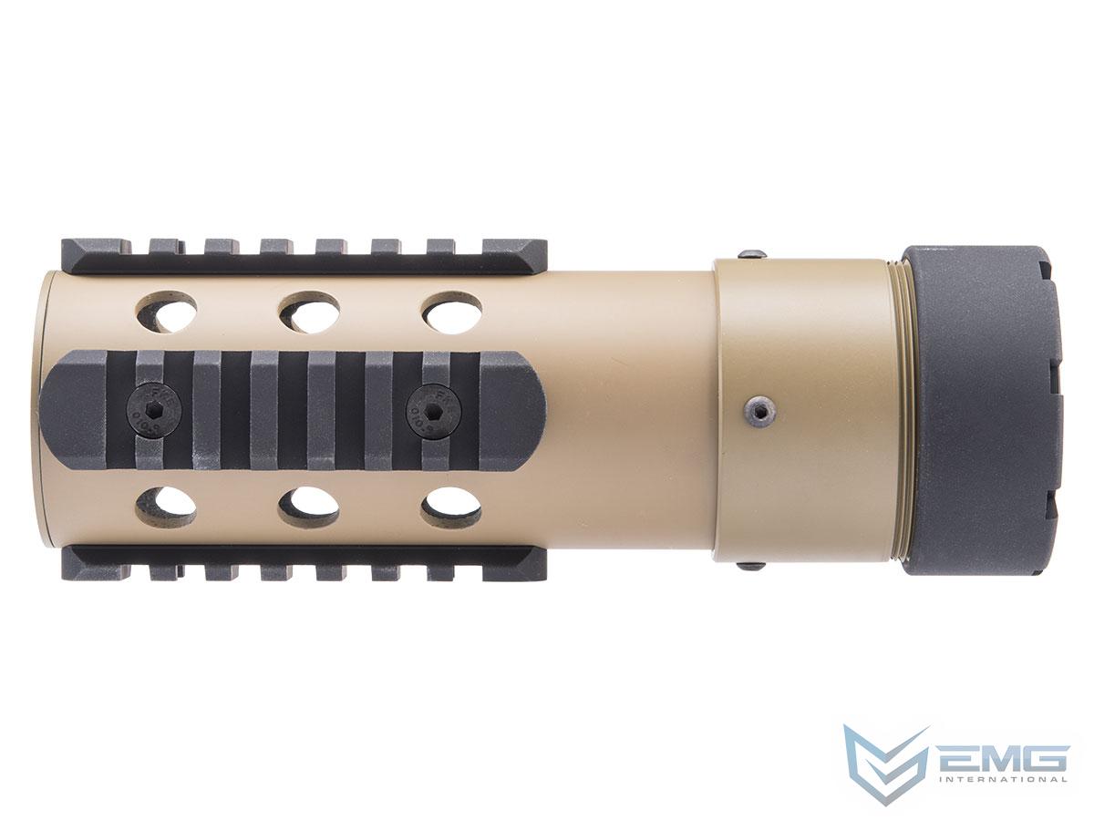 EMG / PRI Licensed Gen III Round Carbon Fiber Handguard (Color: Tan / 7 ...