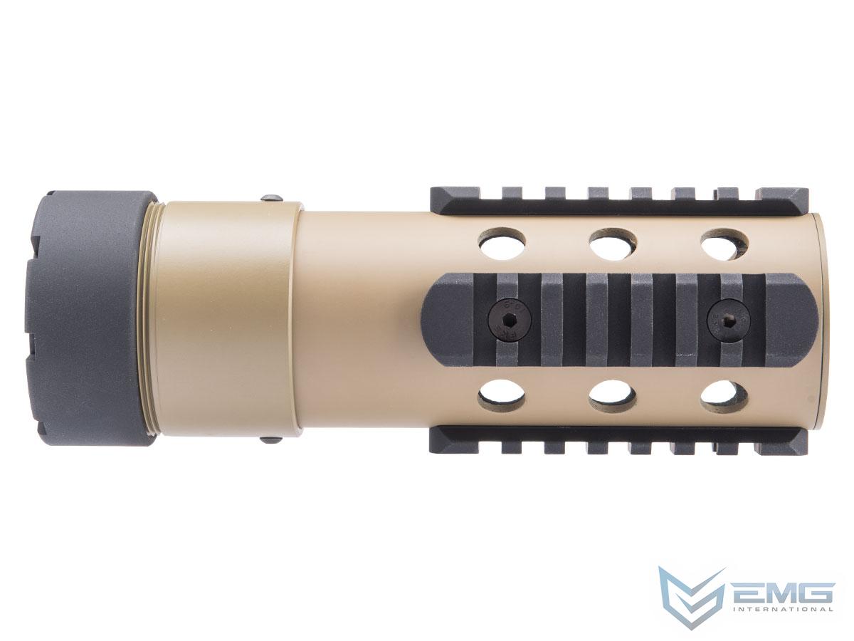 EMG / PRI Licensed Gen III Round Carbon Fiber Handguard (Color: Tan / 7 ...