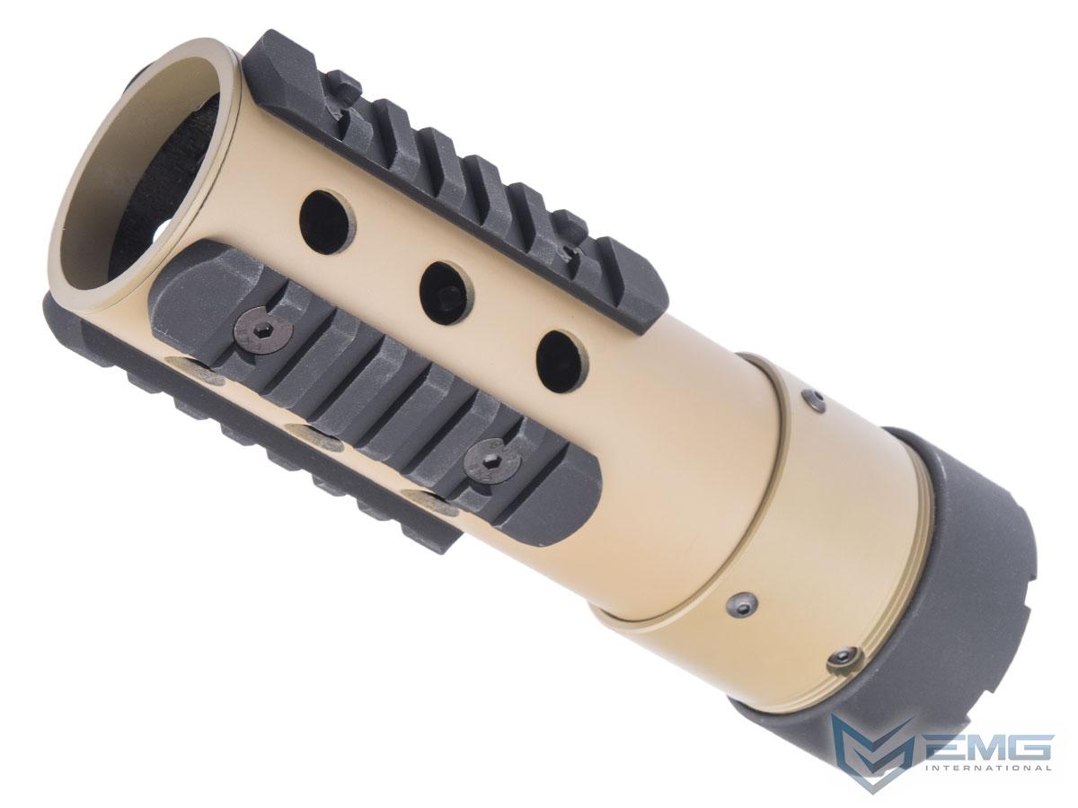 EMG / PRI Licensed Gen III Round Carbon Fiber Handguard (Color: Tan / 7 ...