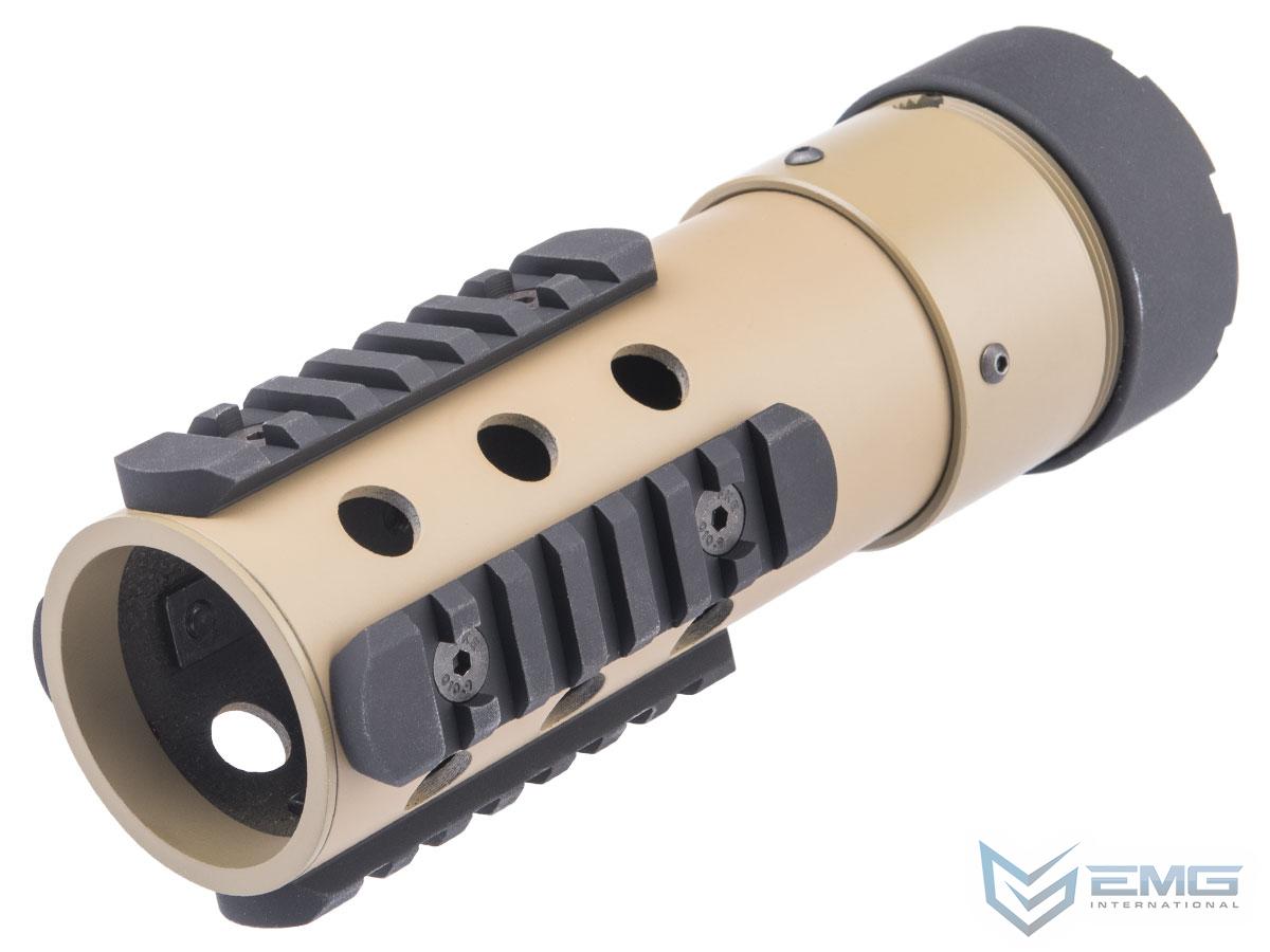EMG / PRI Licensed Gen III Round Carbon Fiber Handguard (Color: Tan / 7 ...