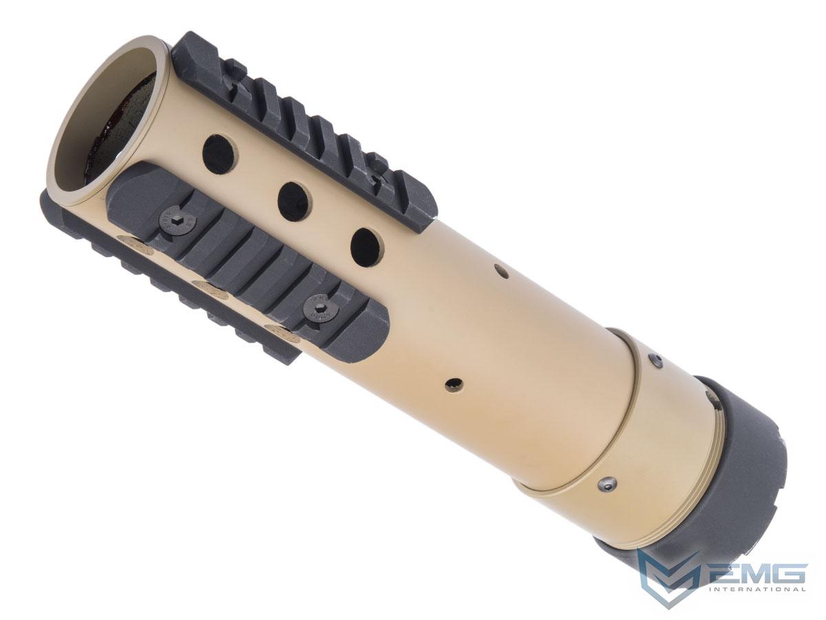 EMG / PRI Licensed Gen III Round Carbon Fiber Handguard (Color: Tan / 9 ...