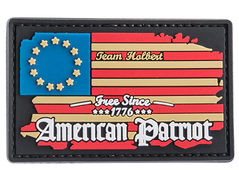 Evike.com "American Patriot" PVC Morale Patch, Tactical Gear/Apparel, Patches