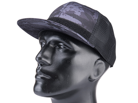 Evike.com Helium Armour Tactical Flat Brimmed Cap (Color: Black Camo ...