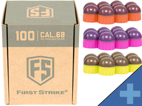 First Strike Paintball Rounds (Color: Smoke/Brass / 250ct), MORE ...