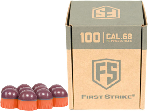 First Strike Paintball Rounds (Color: Smoke/Orange / 100ct), MORE ...