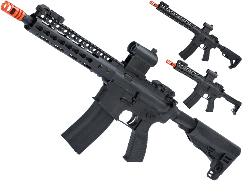 Golden Eagle M4 W/ MLOK Rail Full Size Polymer Airsoft GBB Rifle (Type ...