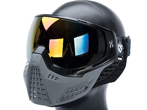HK Army KLR Full Face Mask w/ Evike.com Headband (Color: Slate / Scorch ...