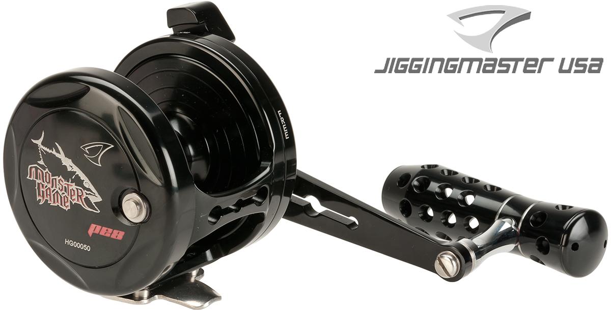 Jigging Master Monster Game High Speed Fishing Reel (Color: Gold / PE8 ...