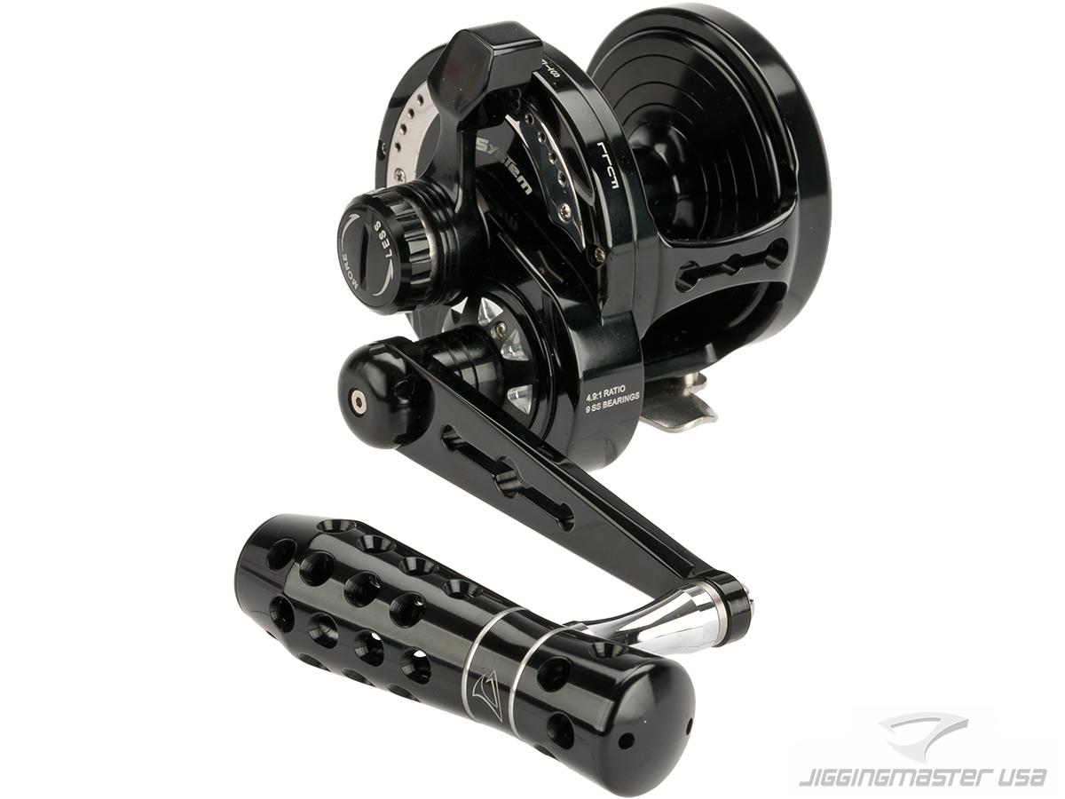 Jigging Master Monster Game High Speed Fishing Reel (Color: Gold / PE8 ...