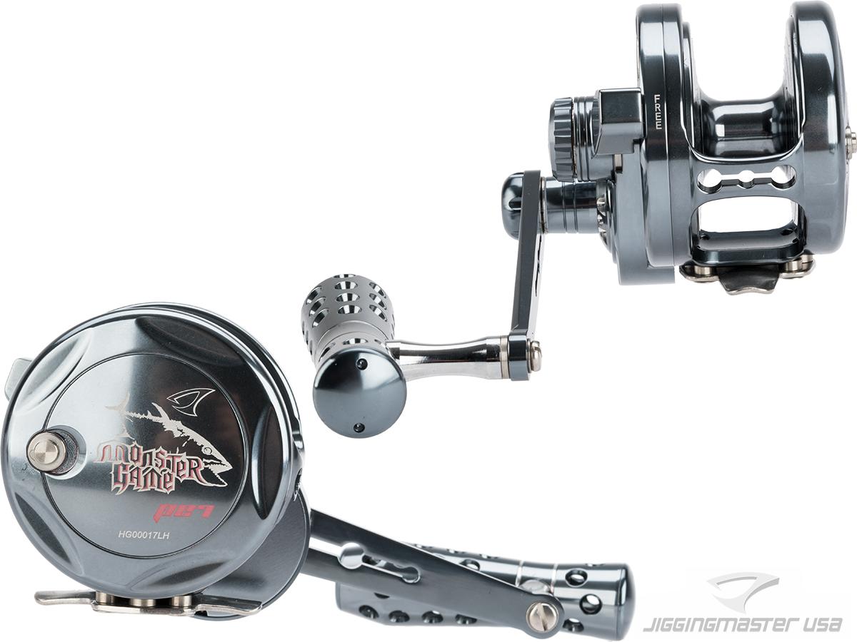 Jigging Master Monster Game High Speed Fishing Reel (Color: Grey-Grey ...