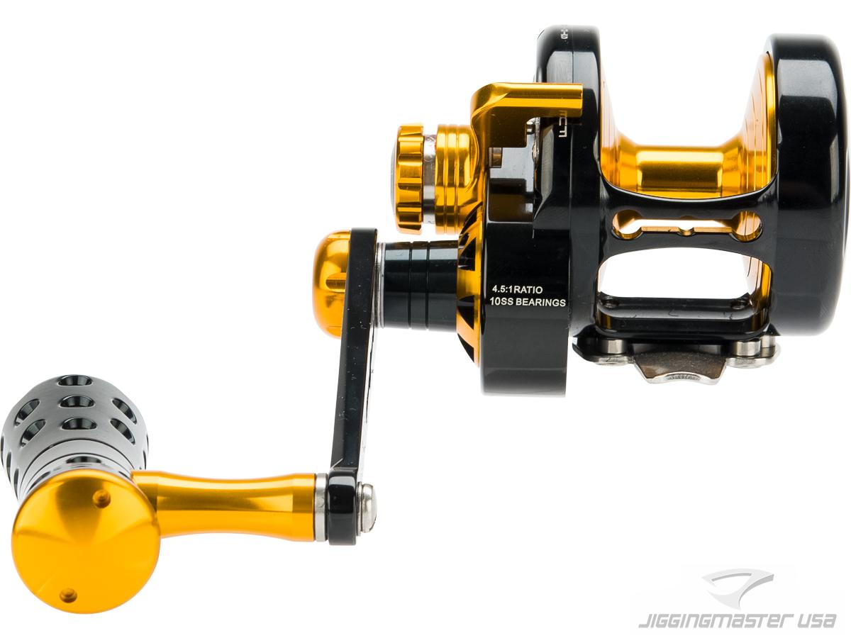Jigging Master Power Spell Fishing Reel - Black / Gold (Size: PE4 ...