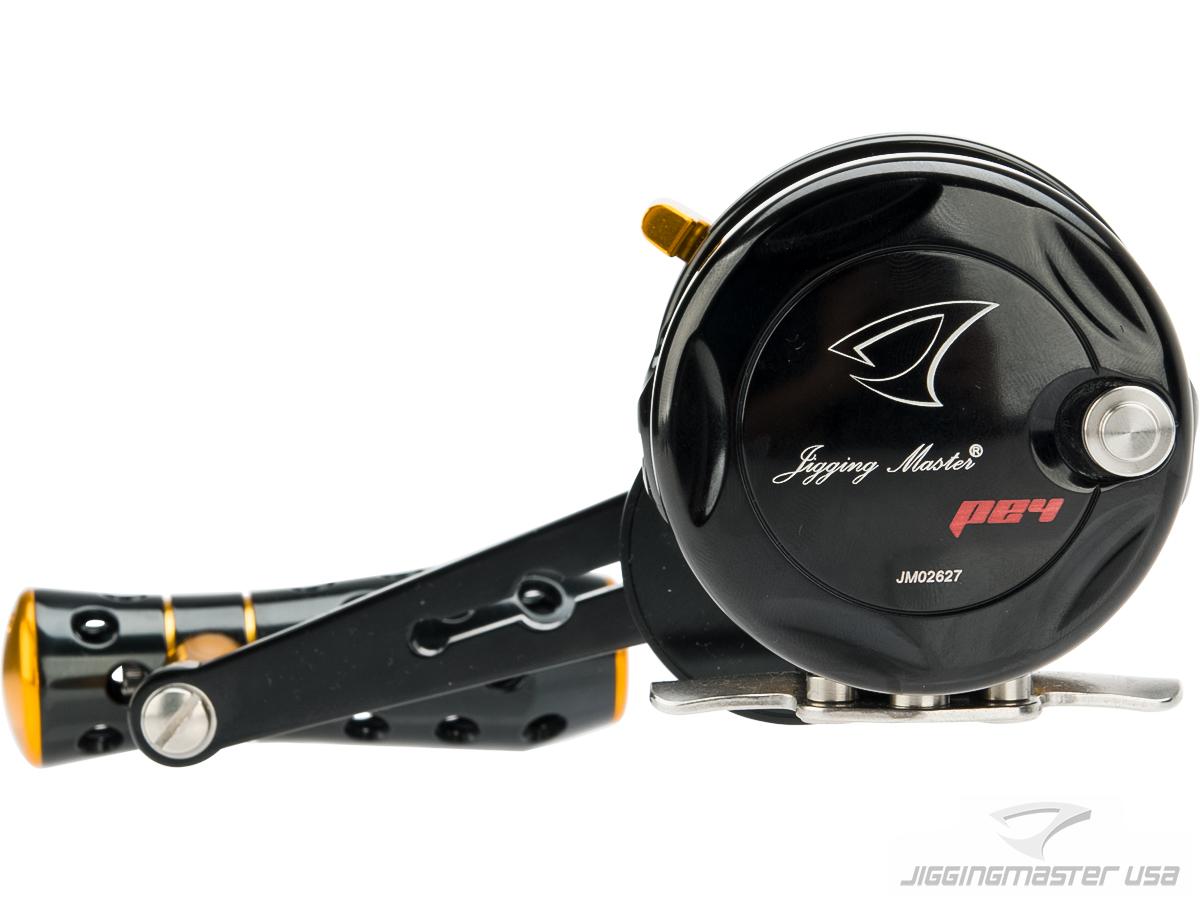 Jigging Master Power Spell Fishing Reel - Black / Gold (Size: PE4 ...