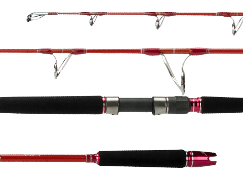 Jigging Master Ocean Devil Jigging Rod (Size: 52S ML Red), MORE ...