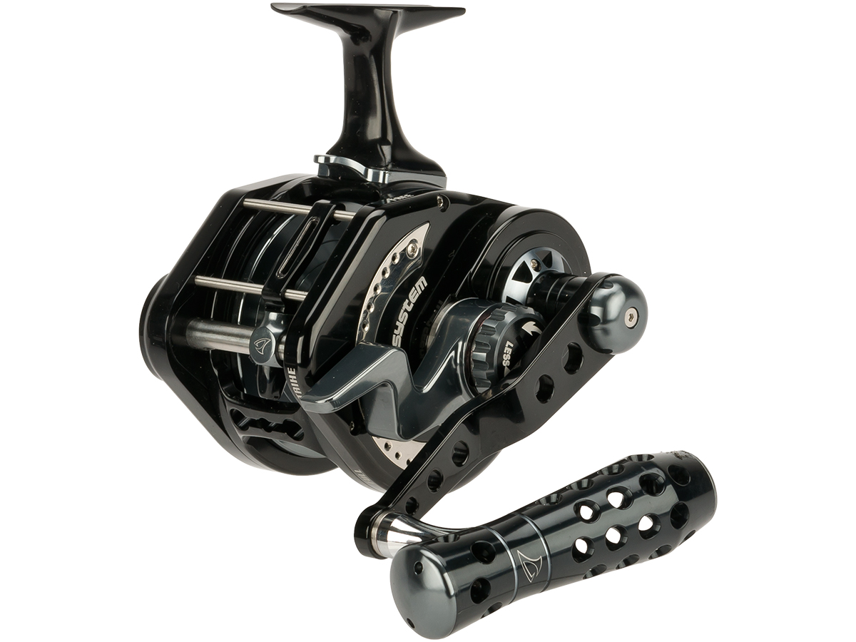 Jigging Master UnderHead Reel - Black / Gray (Size: PE10N Left Hand ...