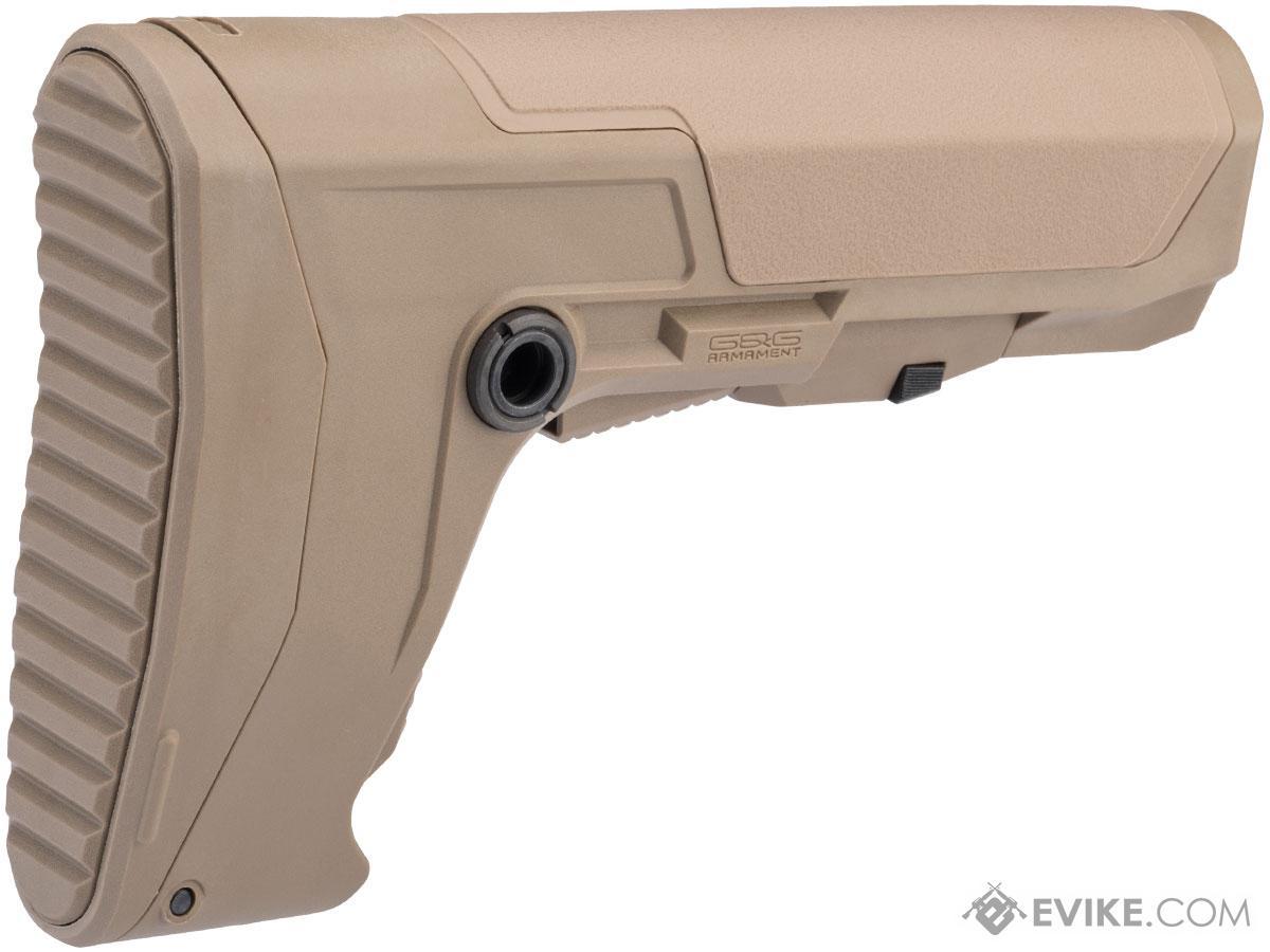 G&G GOS-V8 Adjustable Stock for M4 Airsoft AEG Rifles (Color: Tan ...