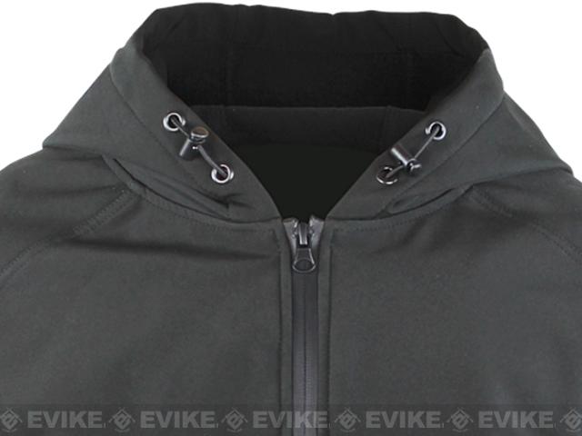 Condor Prime Softshell Hoody Jacket (Color: Graphite / Large), Tactical ...
