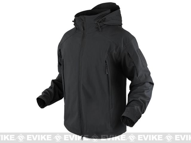 Condor Element Soft Shell Jacket (Color: Black / X-Large), Tactical ...