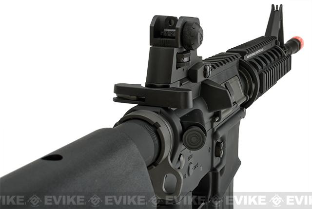 KWA Full Metal PTR LM4 Airsoft Gas Blowback Rifle w/ RIS Handguard ...