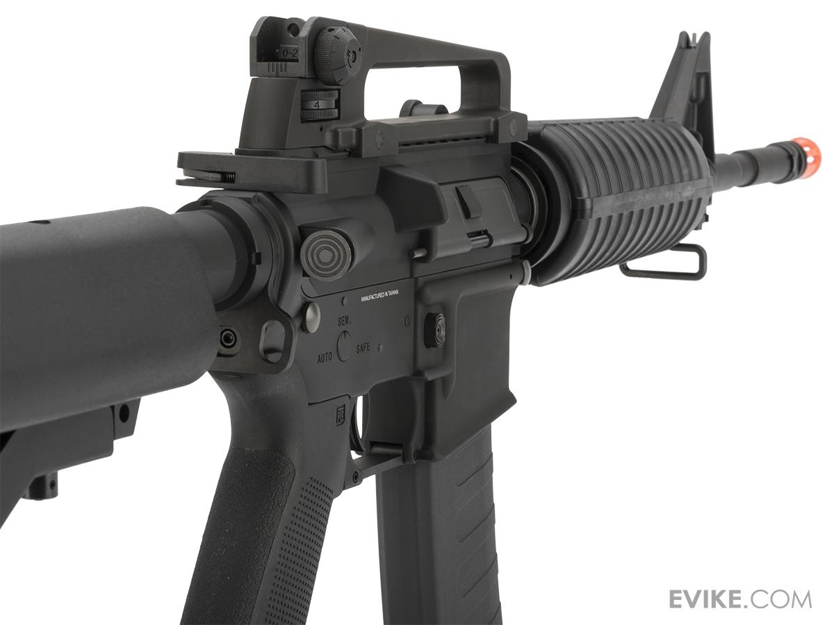 KWA Full Metal VM4A1 / M4 Carbine Airsoft AEG Rifle (Package: Add 9.6v ...