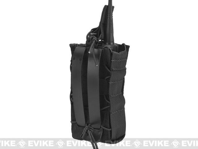 HSGI High Speed Gear Radio Pop-Up Radio Pouch (Color: Black / MOLLE ...