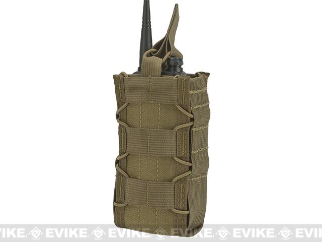 HSGI High Speed Gear Radio Pop-Up Radio Pouch (Color: Coyote / MOLLE ...