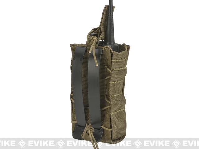 HSGI High Speed Gear Radio Pop-Up Radio Pouch (Color: Coyote / MOLLE ...