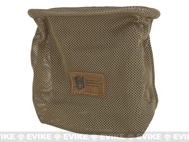 HSGI Belt Mount Mag-Net Tactical Mesh Dump Pouch (Color: Coyote Brown ...