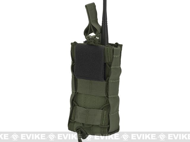 HSGI High Speed Gear Radio Pop-Up Radio Pouch (Color: OD Green / Belt ...