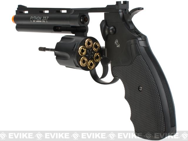 Colt Python Full Metal .357 Magnum High Power Airsoft CO2 Revolver by ...