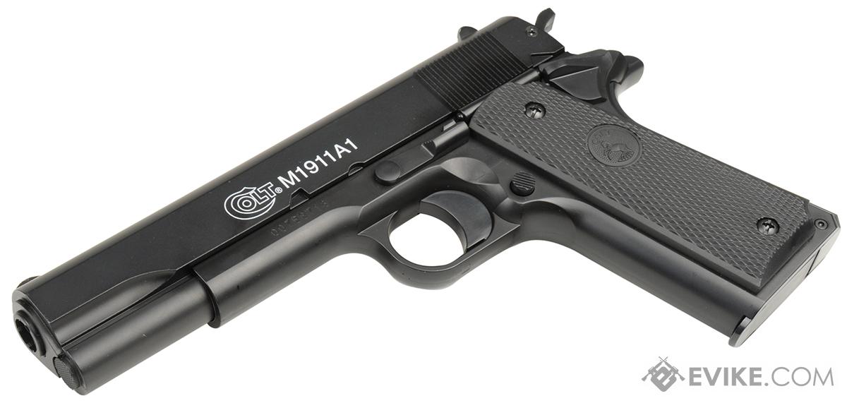 Colt Licensed Full Size M1911A1 Airsoft Spring Pistol with Metal Slide ...