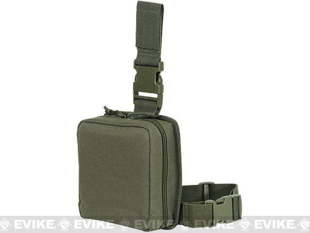 Voodoo Tactical Drop Leg First Aid Pouch (Color: OD Green), Tactical ...