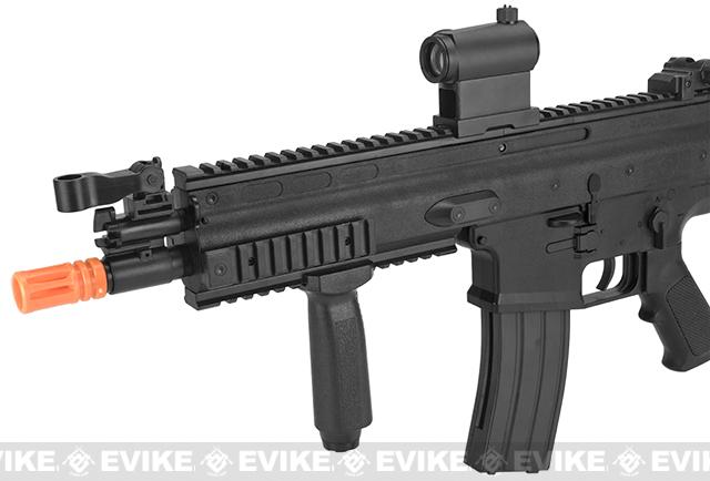 Cybergun SCAR-L Licensed Spring Powered Airsoft Rifle (Color: Black ...