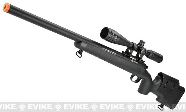 FN Herstal Licensed SPR A5 Airsoft Sniper Rifle Black (470 FPS ...