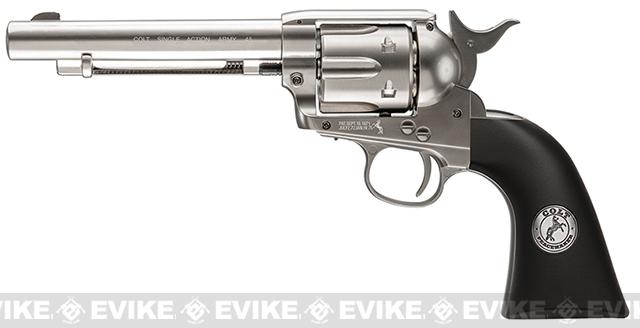 Umarex Colt Single Action Army .177 cal Air Gun Pellet Revolver - Nickel Finish, MORE, Air Gun ...