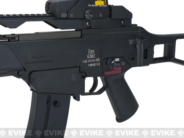 H&K Heckler & Koch Licensed G36C Elite Airsoft AEG EBB Rifle by Umarex / ARES, Airsoft Guns ...