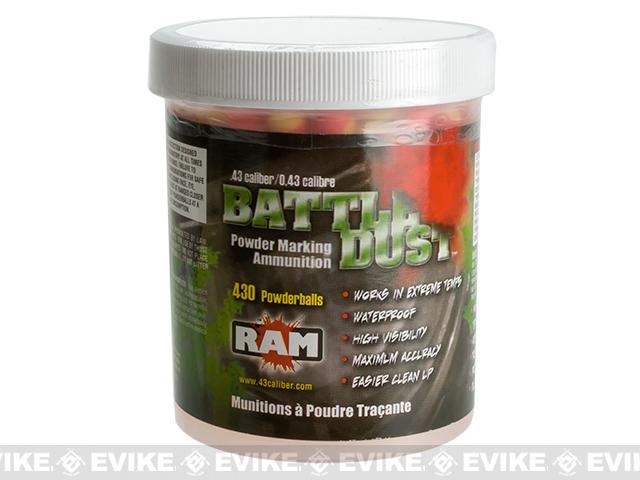 T4E "Battledust" .43 Caliber Powder Marking Training Ammunition (Color ...