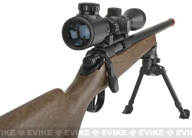AGM M700 Airsoft Bolt Action Sniper Rifle with Scope Rail (Package ...