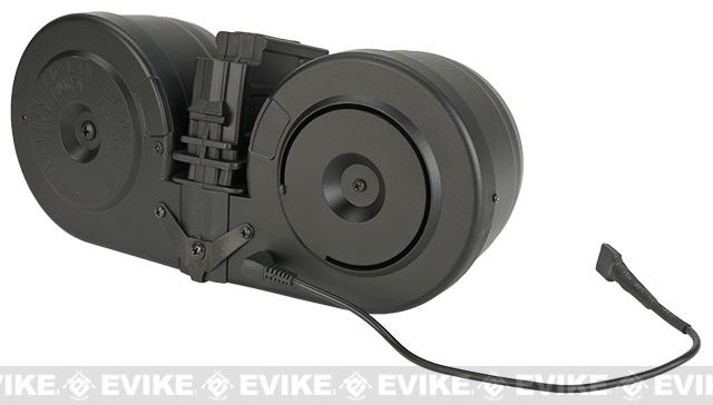 AIM 2500rd Electric Winding C-MAG Drum Mag for G36 Series Airsoft AEG ...