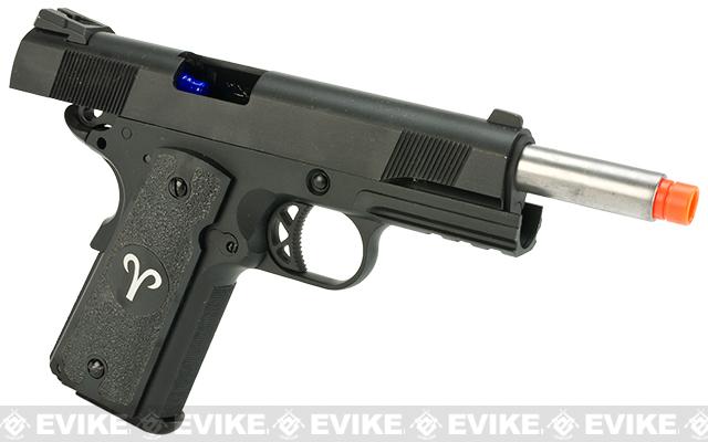 Evike.com "Nostradamus" Custom 1911 Gas Blowback Airsoft Pistol with ...