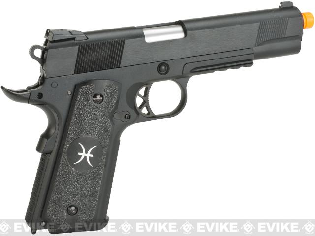 Evike.com "Nostradamus" Custom 1911 Gas Blowback Airsoft Pistol w ...