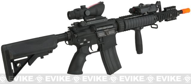G&P Spec. Op. AR-15 M4 M.R.E Carbine Airsoft AEG Rifle (Package: Gun ...