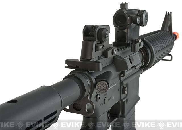 z KWA Full Metal KM4 CQB Airsoft AEG Rifle - (Package: Add 11.1v ...