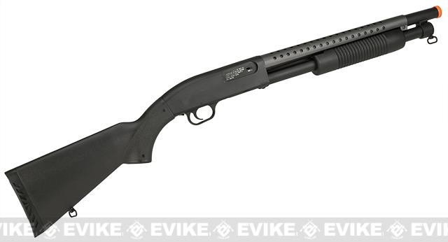 Double Eagle M58A M500 Tactical Heavy Weight Airsoft Pump Shotgun w ...