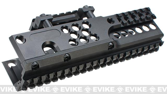 Avengers CNC Rail System for PKM / HMG Series Airsoft AEG Machine Guns ...