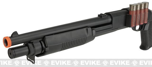 S&T / AGM M3 Tactical Shell loading Airsoft Shotgun (Model: Full Stock ...