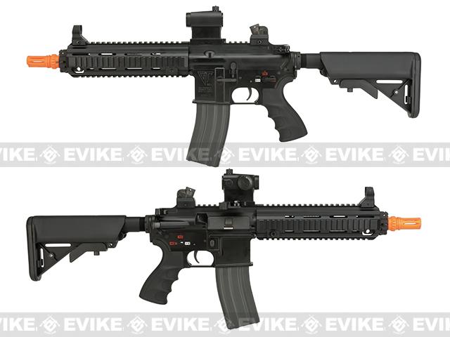 G&G Top Tech Full Metal Blowback TR4-18 SBR Airsoft AEG Rifle (Package ...